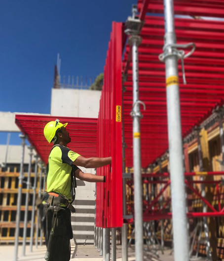 Alu-GD / slab formwork - Condor Australia - formwork, scaffolding